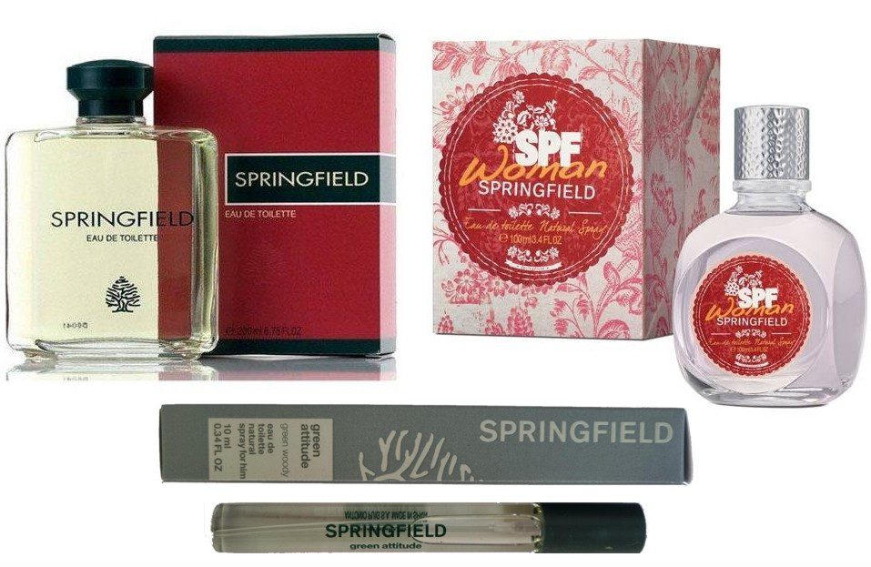 PACK SPRINGFIELD: 2 FRAGANCIAS TESTER # (caja generica)